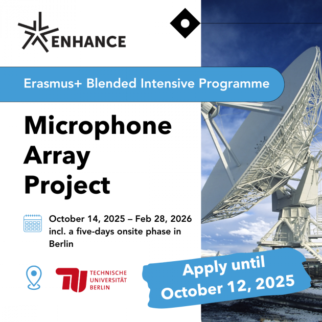 Apply for the Microphone Array Project at the Technical University of ...